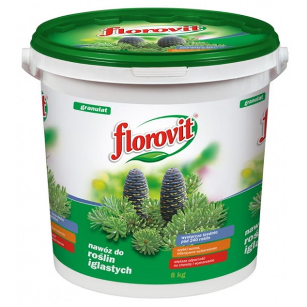 Florovit Nawóz do Roślin Iglastych Wiadro 8kg | sklep internetowy Euro Ogród