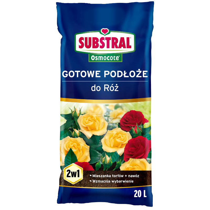 Substral Osmocote Ziemia Do Róż 20L Paleta (60)szt | sklep internetowy ...